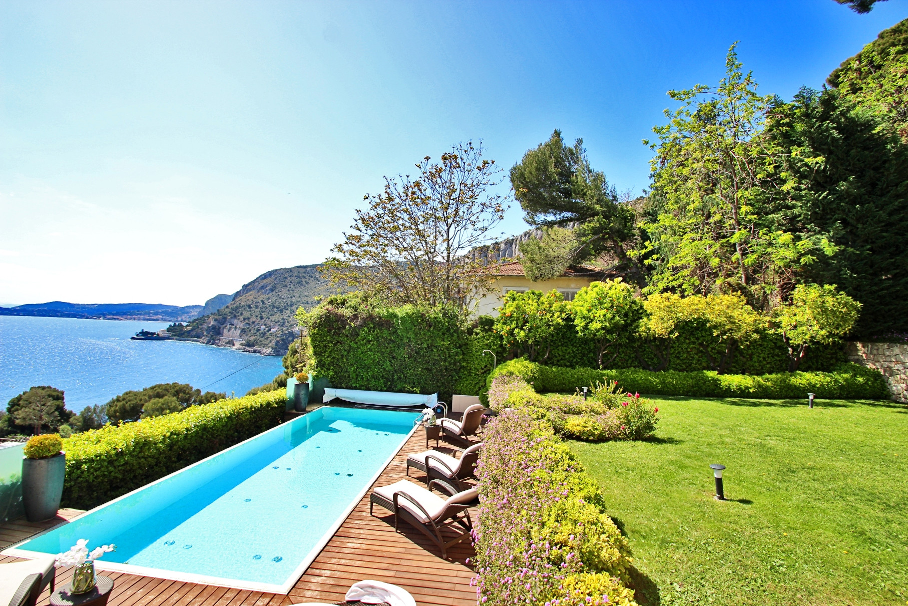 Luxury French Riviera Villa Rental Cap d Ail near beach