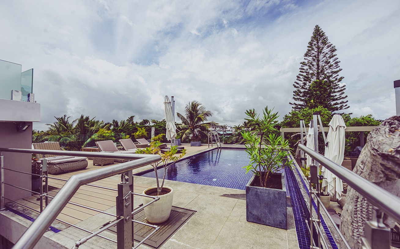 Mauritius Beachfront apartment in Pereybere with terrace and shared[....]