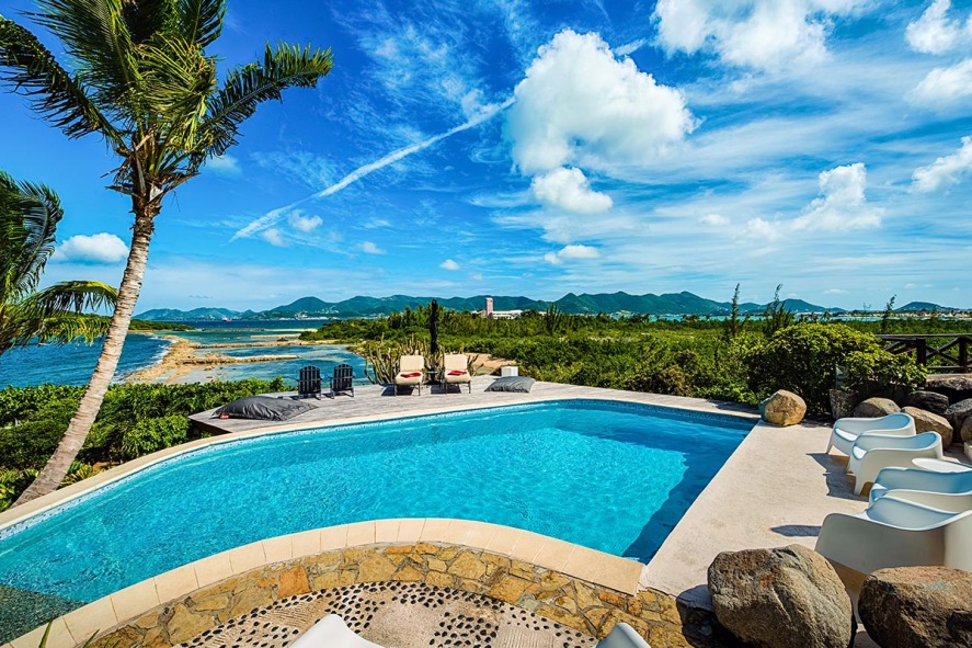 Saint-Martin Terres Basses Villa Rentals Pool Beach