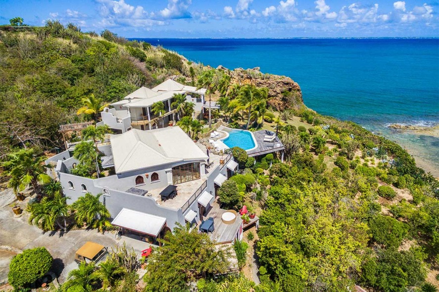 Saint-Martin Terres Basses Villa Rentals Pool Beach